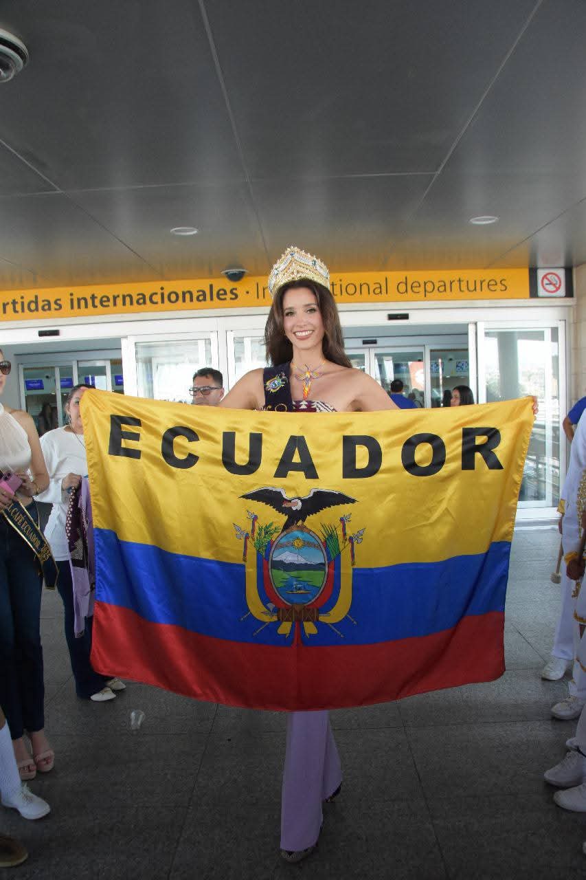 ECUADOR Eunice Rivadeneira Bermeo, Miss Ecuador 2024, viaja a Japón ...