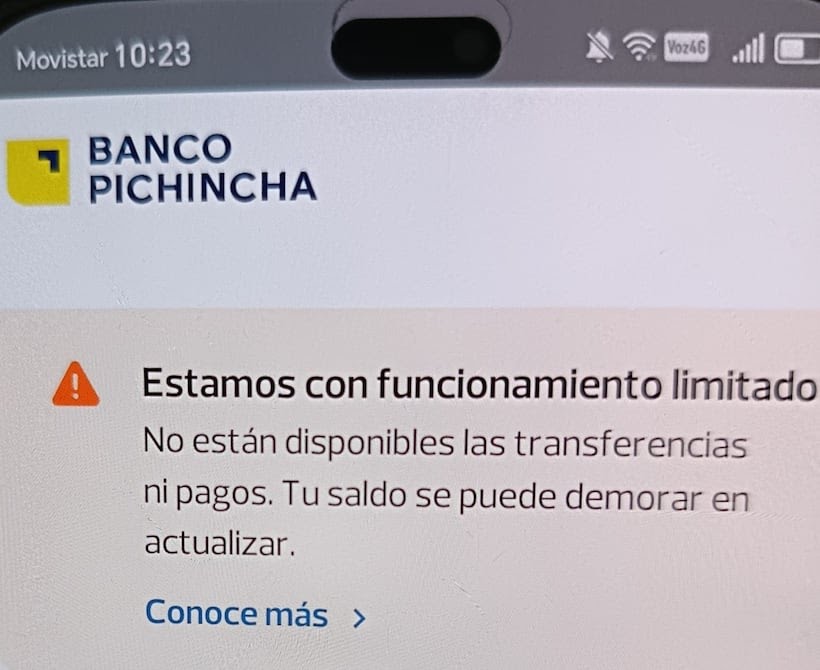 ECUADOR Fallas en la banca web de Banco Pichincha generan molestia en usuarios este 4 de agosto ...